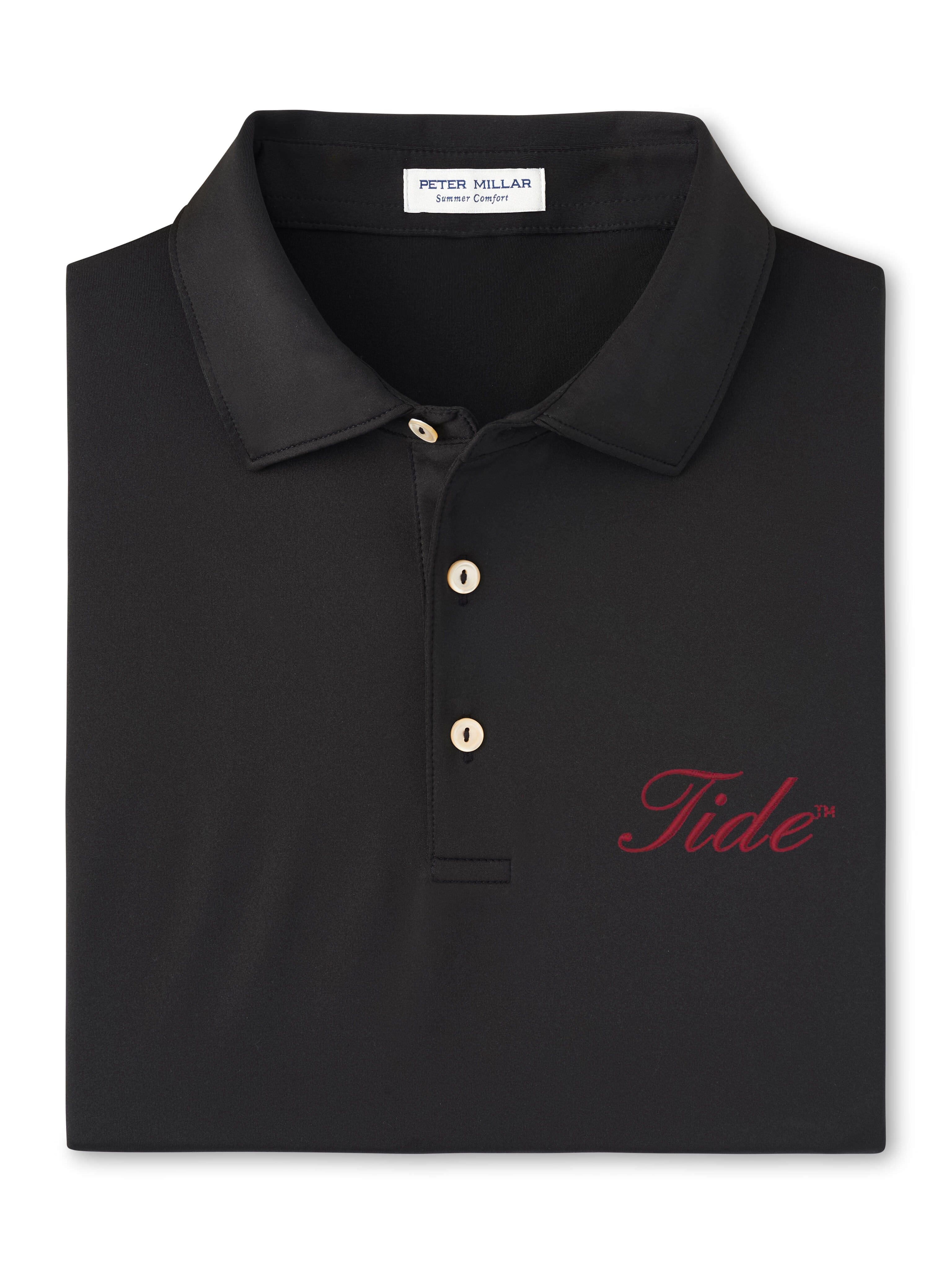 TIDE SOLID PERFORMANCE JERSEY POLO – Christopher Mobley